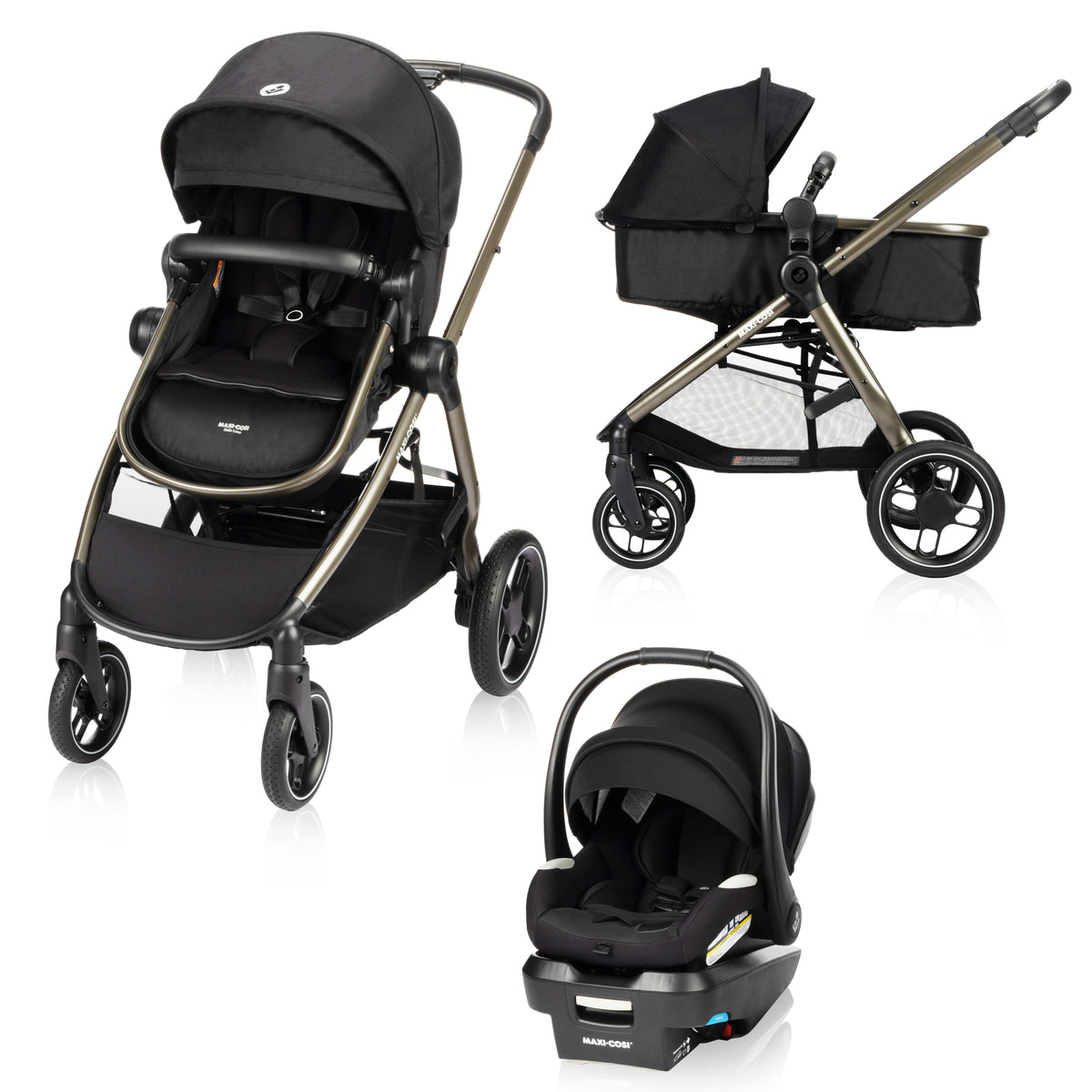 Next Generation Zelia Luxe 5-in-1 Modular Travel System – Maxi-Cosi