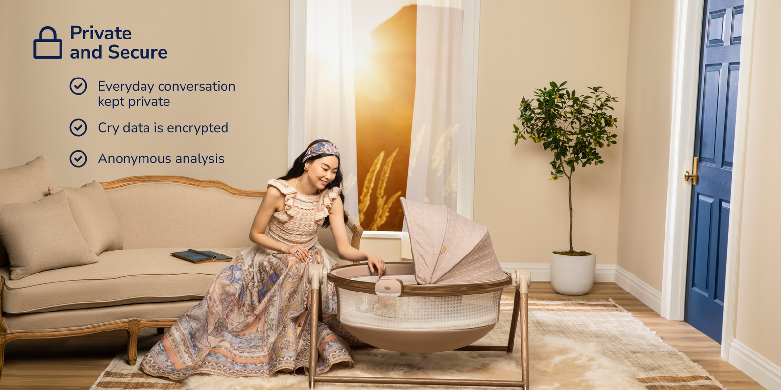 Maxi-Cosi Sibia Bassinet - Kindred Collection