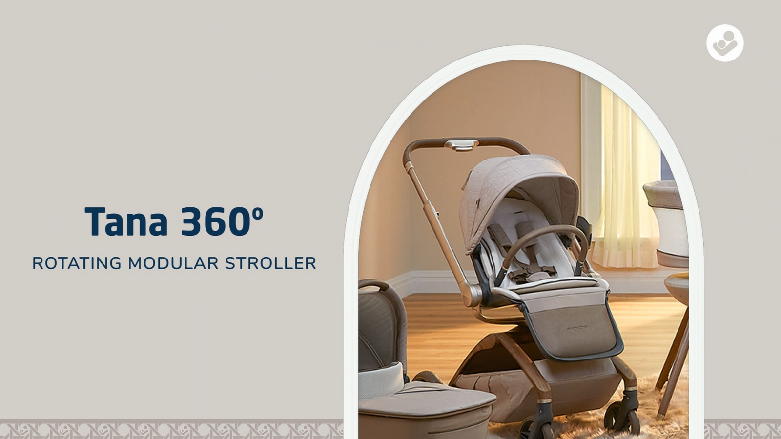 Maxi-Cosi Tana 360° Rotating Modular Stroller - Kindred Collection